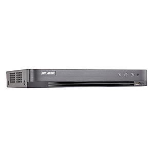 Hikvision H.265 Pro+ Turbo HD 8MP 8CH DVR 4K HDMI Supports up to 8MP TVI/ 5MP AHD/ 5MP CVI/Plus 8-CH 8MP IP CAM, 1-Sata HDD (HDD not Included)