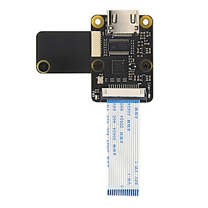 Geekworm X630 V1.5 Hdmi to CSI-2 Module for Raspberry Pi, Hdmi Input Bridge TC358743 Supports up to 1080p/25Fps Compatible with Raspberry Pi 4B/3B+/3B/3A+/Pi Zero/Zero W/Zero 2W
