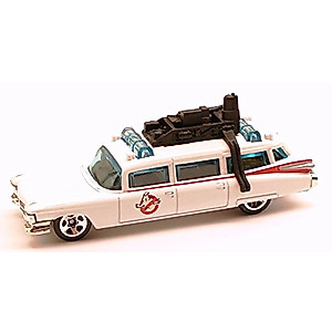 Ghostbusters: 1 DVD with Hot Wheels Exclusive Classic Ghostbusters Ecto 1 Car Die Cast 1:64 Model Bundle