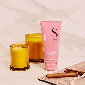 Alfaparf Milano Semi Di Lino Moisture Nutritive Low Shampoo - Sulfate Free Shampoo for Color Treated Hair - Moisturizing Hair Shampoo for Dry Hair - Paraben & Paraffin-Free (1000 ml / 33.8 oz)