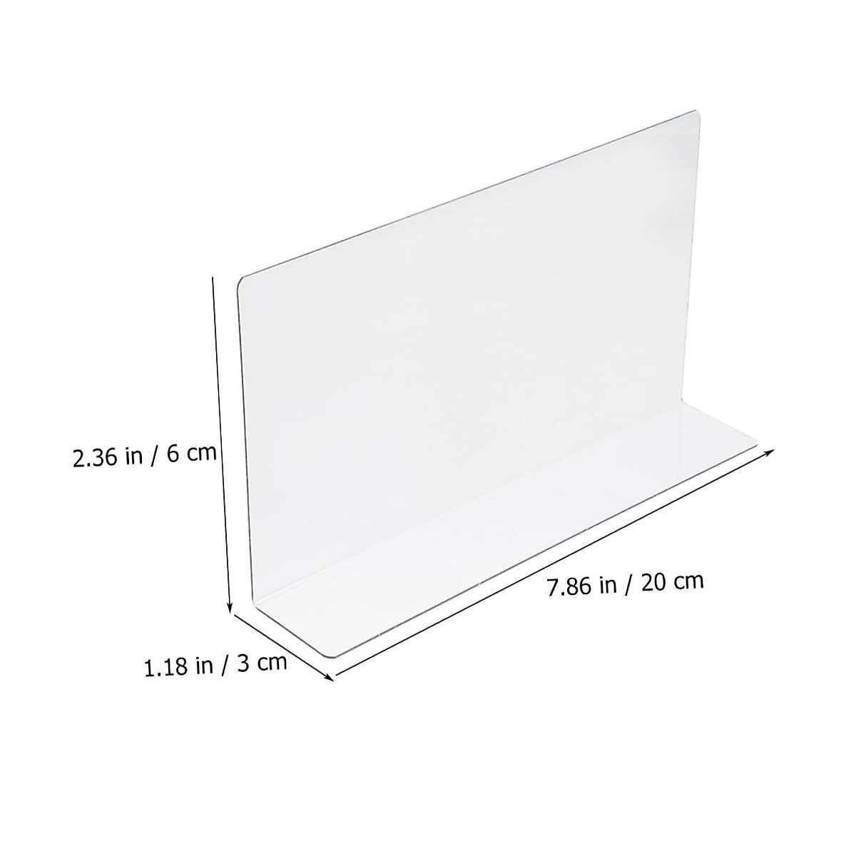 8 Pcs Shelf Dividers Closet Organizer Shelf Separators Neat Tidy Closets Shelves