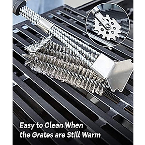 X Home Grill Grates Replacement for Weber Spirit E-210 S-210, Spirit 200 Series (Front-mounted Control) Gas Grill Replacement Parts, Cast Iron, 17.5 x 10.2 Inch, 2-Pack