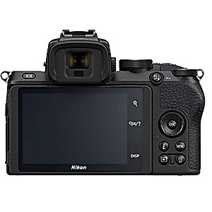 Nikon Z50 Mirrorless Digital Camera with 16-50mm Lens+ 32GB Card, Tripod, Case, and More (18pc Bundle)