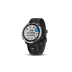 Garmin Forerunner 645 Music, GPS Running Watch With Pay Contactless Payments, Wrist-Based Heart Rate And Music, Black