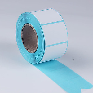 50 x 30mm White Rectangle Stickers Rectangular Printer Labels Printable Food Container Labels Blank Paper Name Tags Thermal Label Stickers