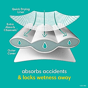 Pampers Easy Ups Pull On Training Pants Boys and Girls, 3T-4T, One Month Supply (124 Count) with Sensitive Water Based Baby Wipes 6X Pop-Top Packs (336 Count)