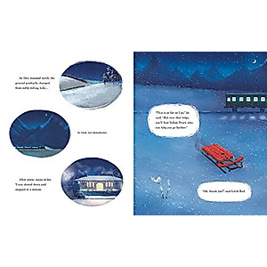 Little Red Sleigh: A Heartwarming Christmas Book For Children (Little Heroes, Big Hearts)