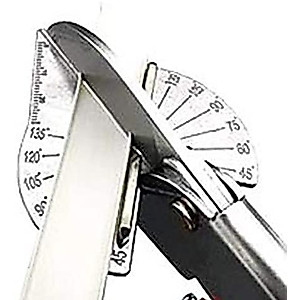 Multi Angle Miter Shear Cutter Hand Tools,45-135 Degree Adjustable Angle Scissors Trim Shears Tools with 2 Extra Spare Blades (Orange)