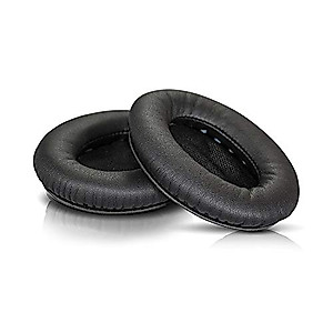 WC Upgraded Replacement Ear Pads for Bose QC15 Headphones Made by Wicked Cushions- Supreme Comfort - Compatible with QC25 / QC2 / AE2 / AE2i / AE2W - Extra Durable | (PU Leather)