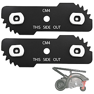 Haiouus 7-1/2" EB-007 Edge Hog Heavy-Duty Edger Replacement Blades, Compatible with Black & Decker, Fits Model LE750, LE710, LE760, for Black-Decker Edger Blade (2)