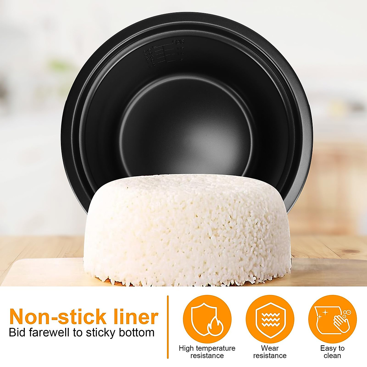 Wutfly 40 Cups (Cooked) Commercial Rice Cooker/Warmer