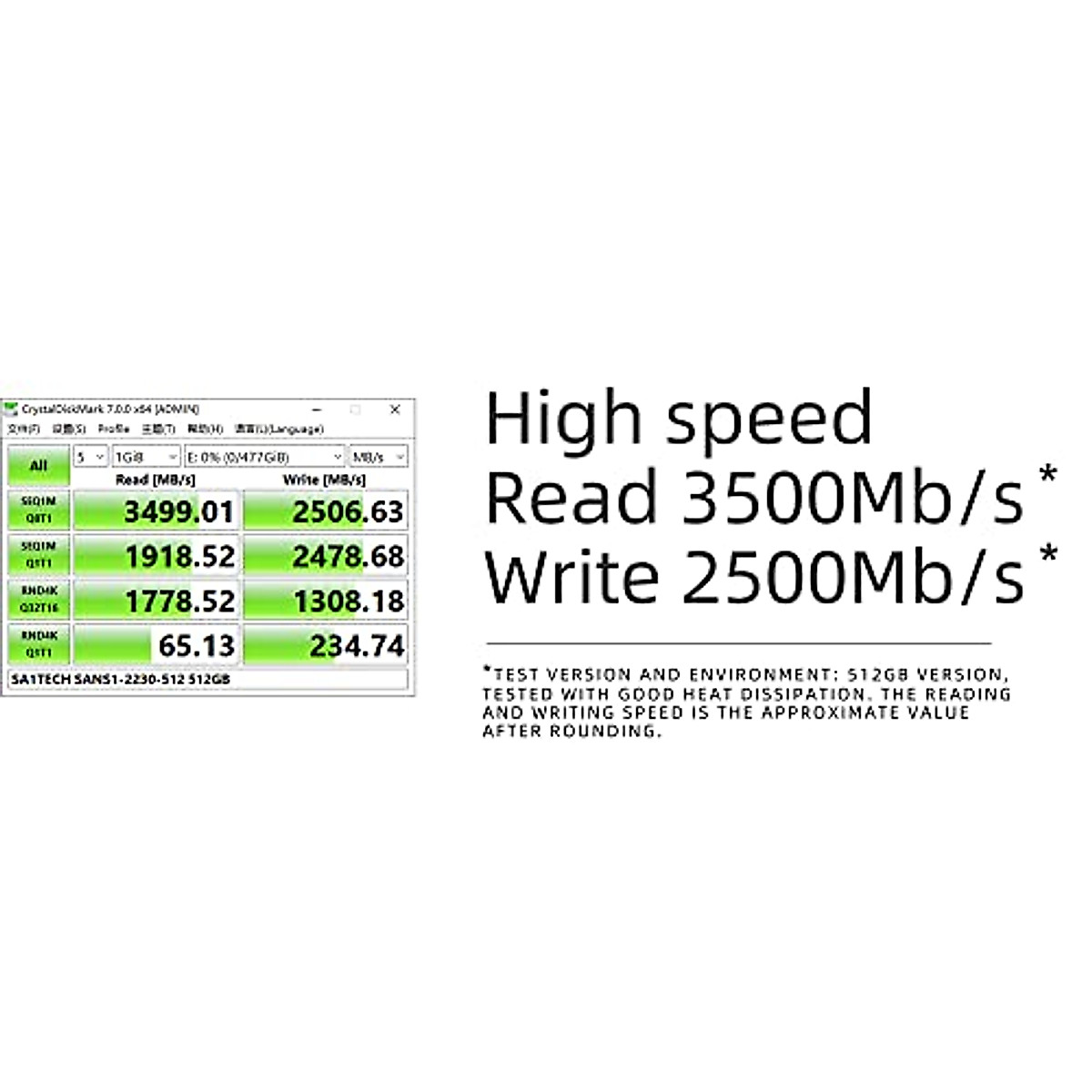 StrictFish 256GB PCIe Gen4x4 M.2 NVMe SSD 2230 PCI-E 4.0x4 Internal Solid State Drive 30mm PCIe M Key SANS1-2230 for Steam Deck, Surface, Laptop, and Desktop PC (256GB)