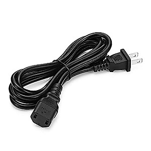 Power Cord Cable Compatible with Sony PS4 Pro Console, Xbox 360 Slim/Xbox One/Xbox 360 E Power Supply Brick, 2 Prong Power Cable Replacement