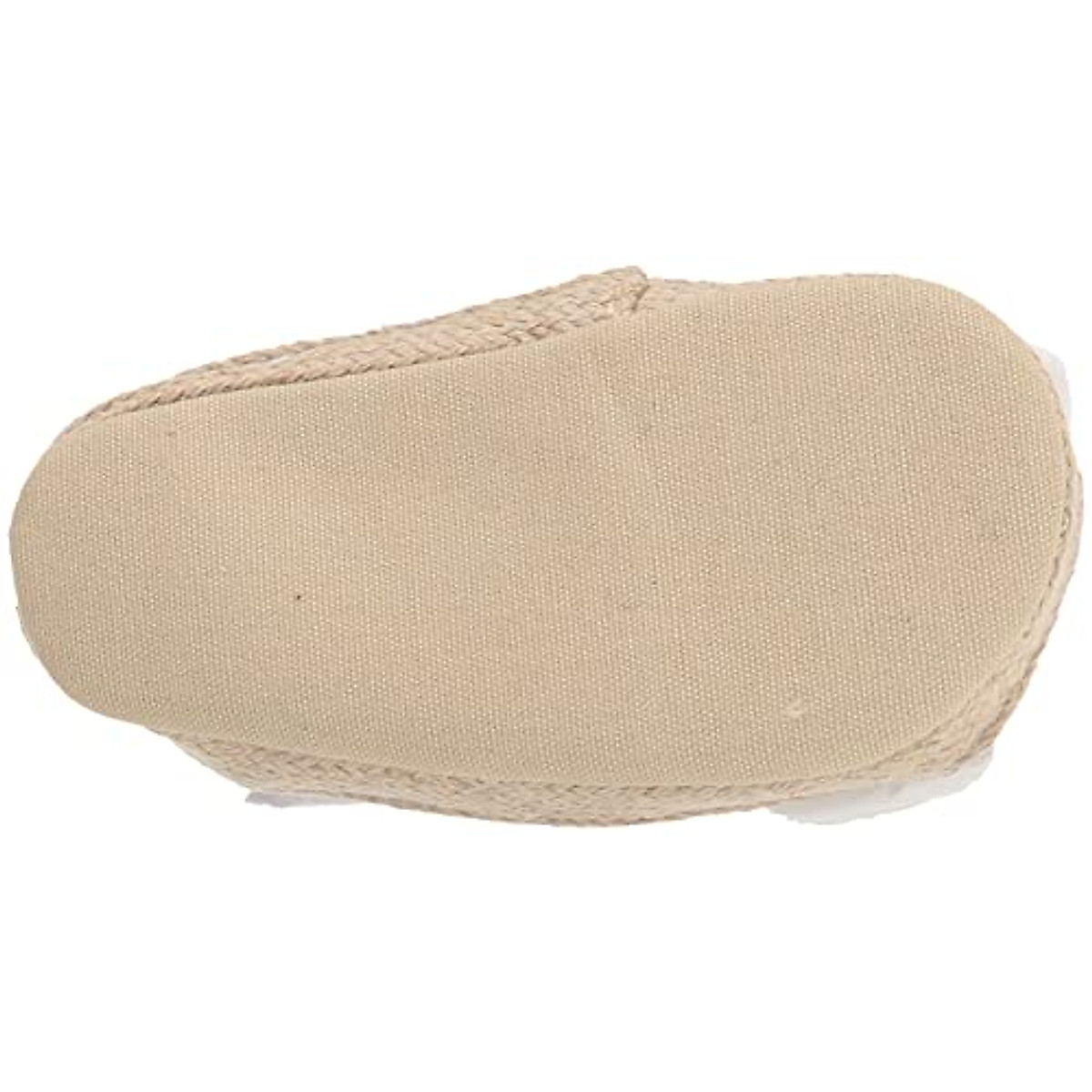 Gerber baby girls Espadrille Sandal Crib Shoe, Eyelet, 3-6 Months Infant US