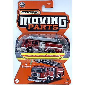 Matchbox 2022 - Moving Parts - Seagrave Fire Truck [red]