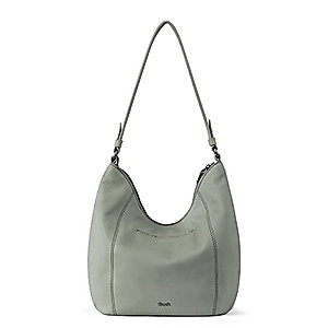 The Sak Sequoia Hobo Bag in Leather, Soft & Slouchy Silhouette, Meadow Crochet II