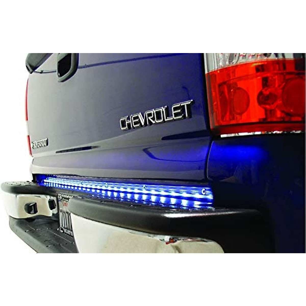 Rampage 60" LED Tailgate Light Bar | Superbrite LED 6 Function, Brake, Left/Right Turn Signals, Flasher/Running Lights, Reverse/Backup Lights, Black | 960136 | Universal Fit & Mounting
