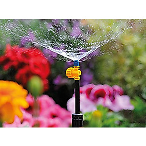 Hozelock Adjustable Microjet 180° Garden Hose Accessories Gardening Watering