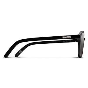 Suncloud Low Key Polarized Sunglasses, Matte Black/Polarized Gray, One Size