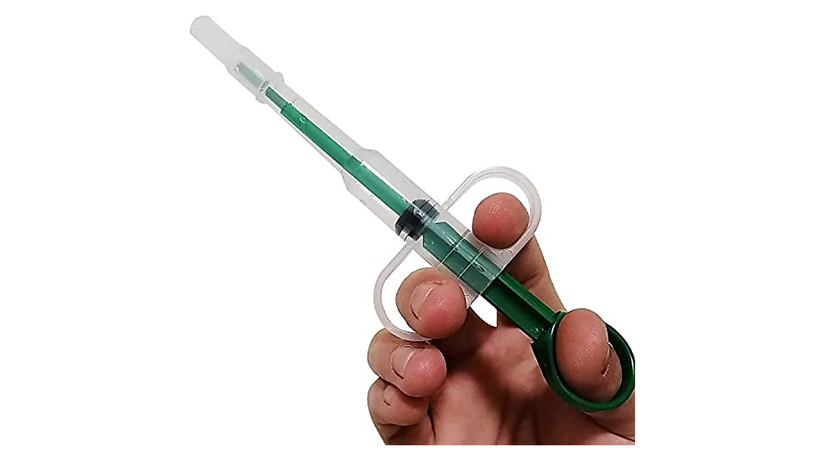 Kruuse Buster Pet Pill Syringe - Easy Cat & Dog Medication