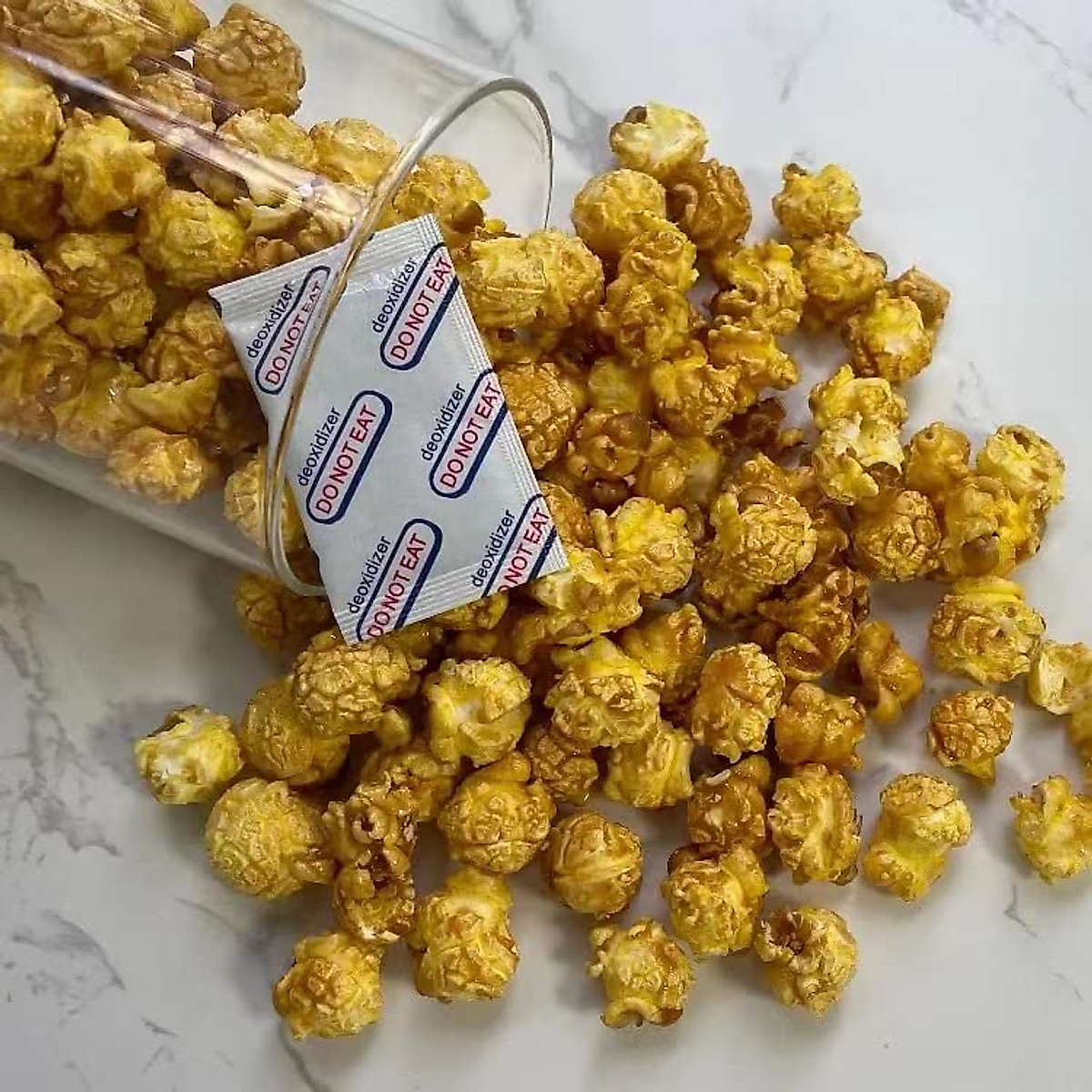 400cc X 100 count Oxygen Absorbers - 10 packs individually vacuumed and sealed in 10 Food grade packets For Long Term Food Storage.