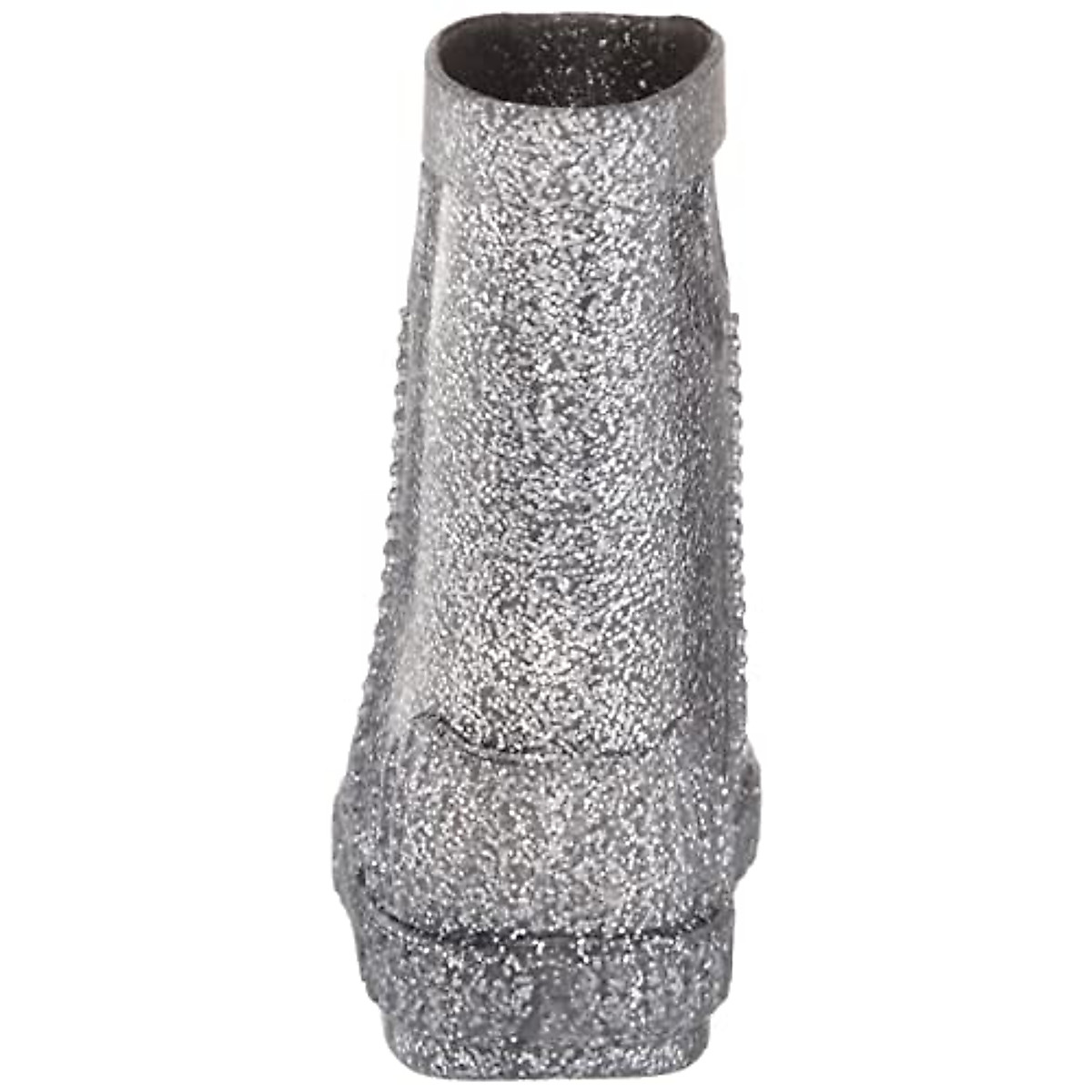 UGG Unisex-Child Drizlita Glitter Boot, Glitter-grey, 2 Big Kid