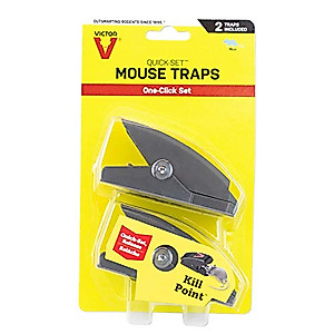 Victor M137 Quick-Set Mouse Trap - 6 Pack Geometric Pattern