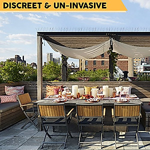 Defender | Pro Wide Stainless Steel | 4 Feet | Self-Assembly Kit | Info Guide