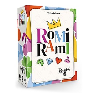 Romi Rami | Rummy Inspired Card Game | Ages 8+ | 2 to 4 Players | 30 Minutes