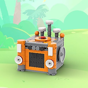 My Sing Monsters Wubbox House Model Toys, Monsters Chorus Singing Anime Action Figure Building Block Kit Horror Game Collectible Building Bricks Set Birthday Gift for Kids Boys Girls Fans(157 Pcs)