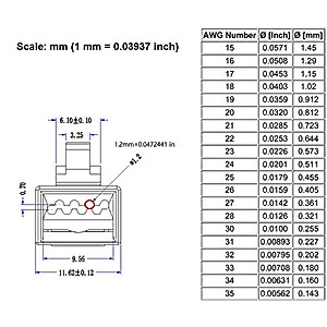 UbiGear 1000 Pcs RJ45 CAT5 CAT5e 8P8C Modular Network Cable LAN Connector End Plug LOT