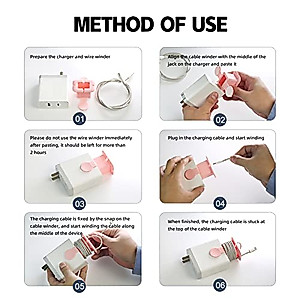 4 Pack 2 in 1 Silicone Charger Protector,USB-C Mobile Phone 18W/20W Silicone Charger Protector Case,Portable Reusable Protector Suitable for 11/12/13/14 Charger，Universal All Models