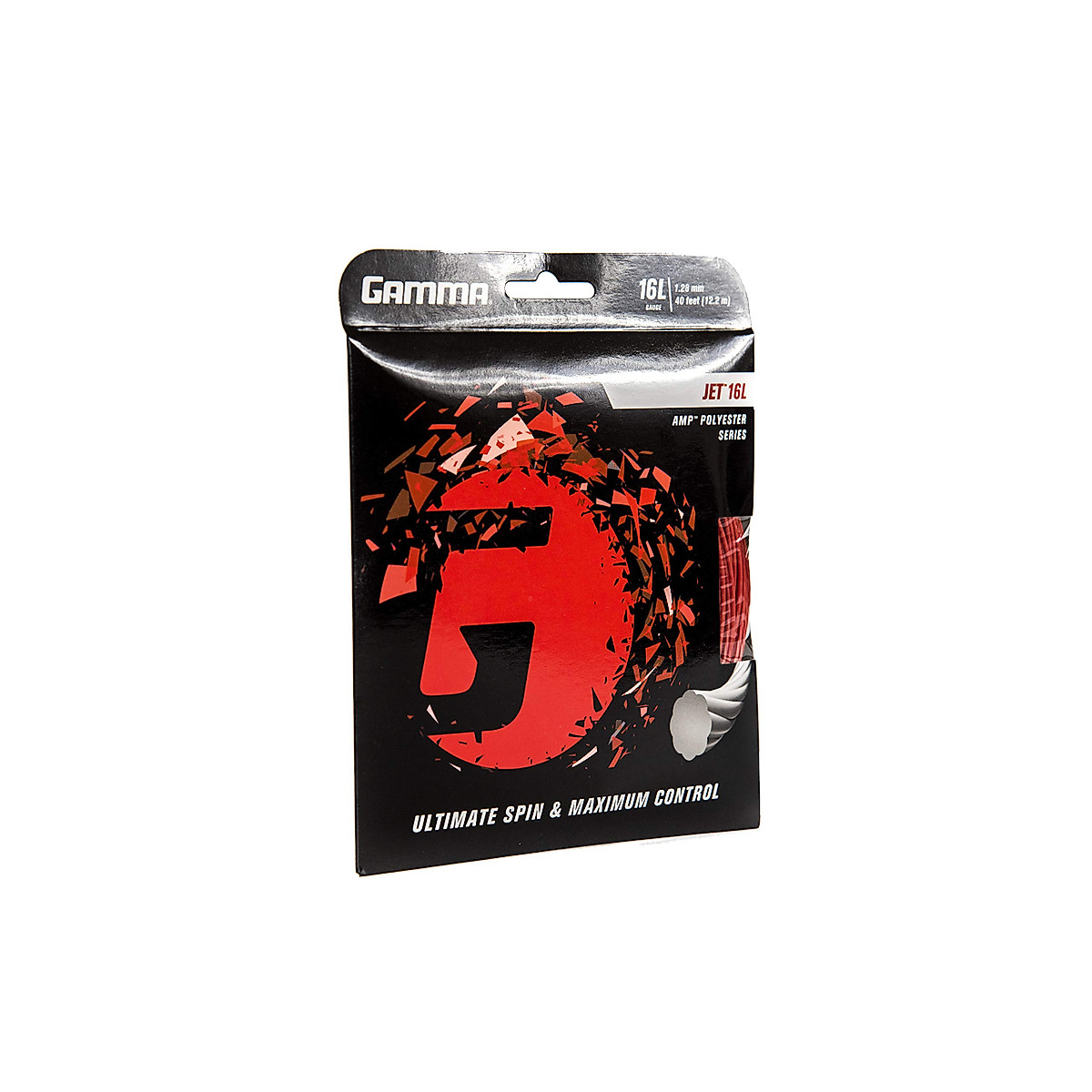 GAMMA Jet 16L Tennis String Set Red