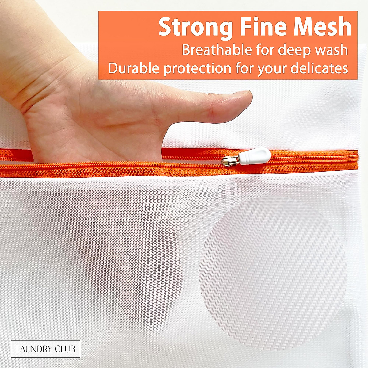 4 Pack Mesh Laundry Bags for Delicates 12inx16in, Delicate Laundry Bag with Sturdy Anti-Rust Zipper, Mesh Laundry Bags for Lingerie, Bra, Underwear, Sneakers, Socks, Breathable Fine Net, Laundry Club