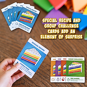 The Eggmazing Egg Decorator Cake-N-Bake Challenge | Kids' Color Matching, Cake Building Board Game for Age 4 & Up (2-6 Players)