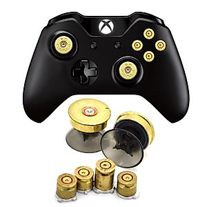 YTTL Thumbsticks Bullet Buttons and Bullet ABXY Buttons Set Mod Kits for Xbox one / Xbox ONE Elite Controller
