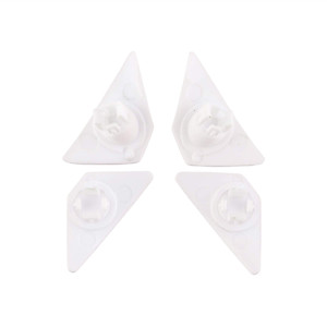 White Replacement Redesigned Back Buttons K1 K2 K3 K4 Paddles for PS4 eXtremeRate Controller Dawn Remap Kit
