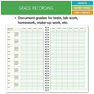 Elan Publishing Company Deluxe Full-Year Student Planner for High School 40 Weeks (HS-90)