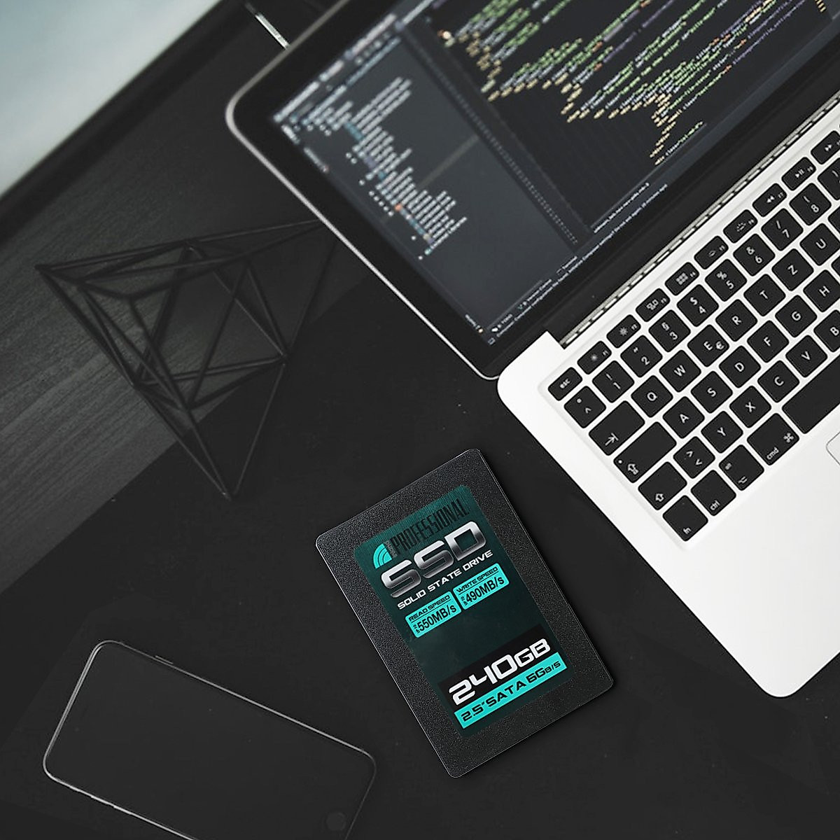 INLAND Professional 3 Pack 240GB SSD 3D NAND SATA III 6Gb/s 2.5" 7mm Internal Solid State Drive (3x240GB)