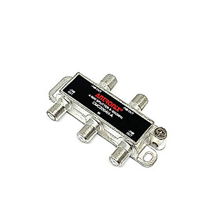 Antronix CMC2004H-A 4-Way Horizontal MoCa Splitter -7dB 5-1002 MHz High Performance for Coax Cable TV & Internet