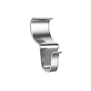 20 Sets of Non-Perforated Vinyl Side Stainless Steel S-Shaped siding Hooks, Concealed Wall Joints, Suitable for Outdoor Decoration