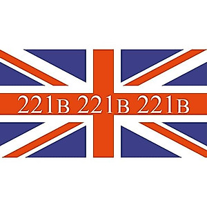 CafePress 221B Union Jack Mugs Ceramic Coffee Mug, Tea Cup 11 oz