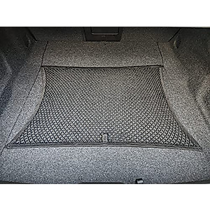 Floor Style Automotive Elastic Trunk Mesh Cargo Net for Volvo S60 B5-2019-2024 - Premium Trunk Organizer and Storage - Luggage Net for Sedan - Car Organizer for Volvo S60 T8