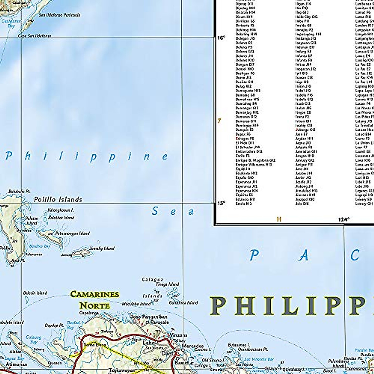Philippines Map (National Geographic Adventure Map, 3022)