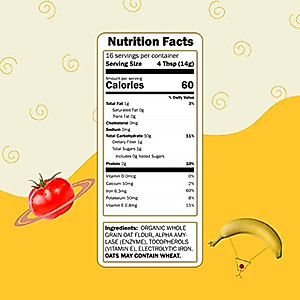 Earth's Best Organic Baby Food, Organic Whole Grain Oatmeal Baby Cereal, Non-GMO, Easily Digestible and Iron Fortified Baby Food, 8 oz Box