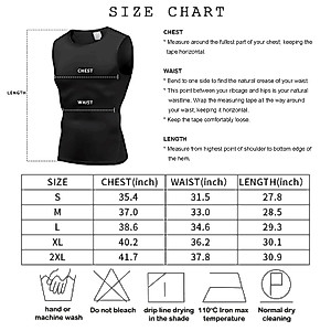 Holure Men's 5 Pack Compression Tank Tops Athletic Muscle Tee Fitness Bodybuilding Sleeveless T-Shirt Black/Black/Black/Black/Black 03-S