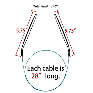 Circular Knitting Needles Set Round Needle Metal Magic Loop 40 Inch Size 15 13 11 10 8 7 6 5 4 1.5