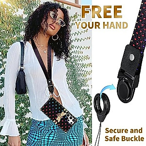 Loheckle for Samsung Galaxy S23 Ultra Case for Women, Designer Square Cases for Galaxy S23 Ultra Case with Ring Stand Holder and Lanyard, Stylish Bees Luxury Cover for Samsung S23 Ultra