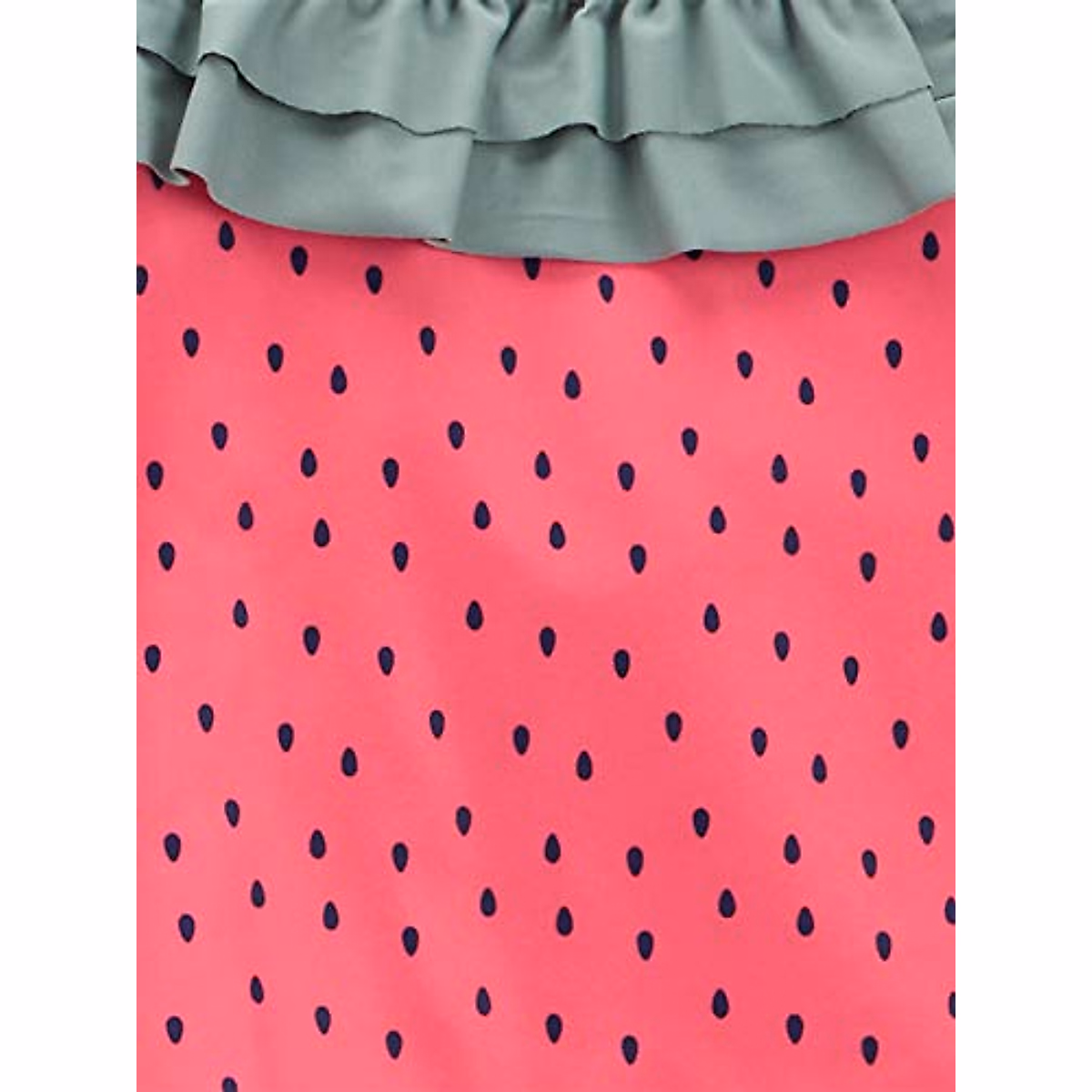 Simple Joys by Carter's Girls' 3-Piece Assorted Rashguard Sets, Watermelon, 4T