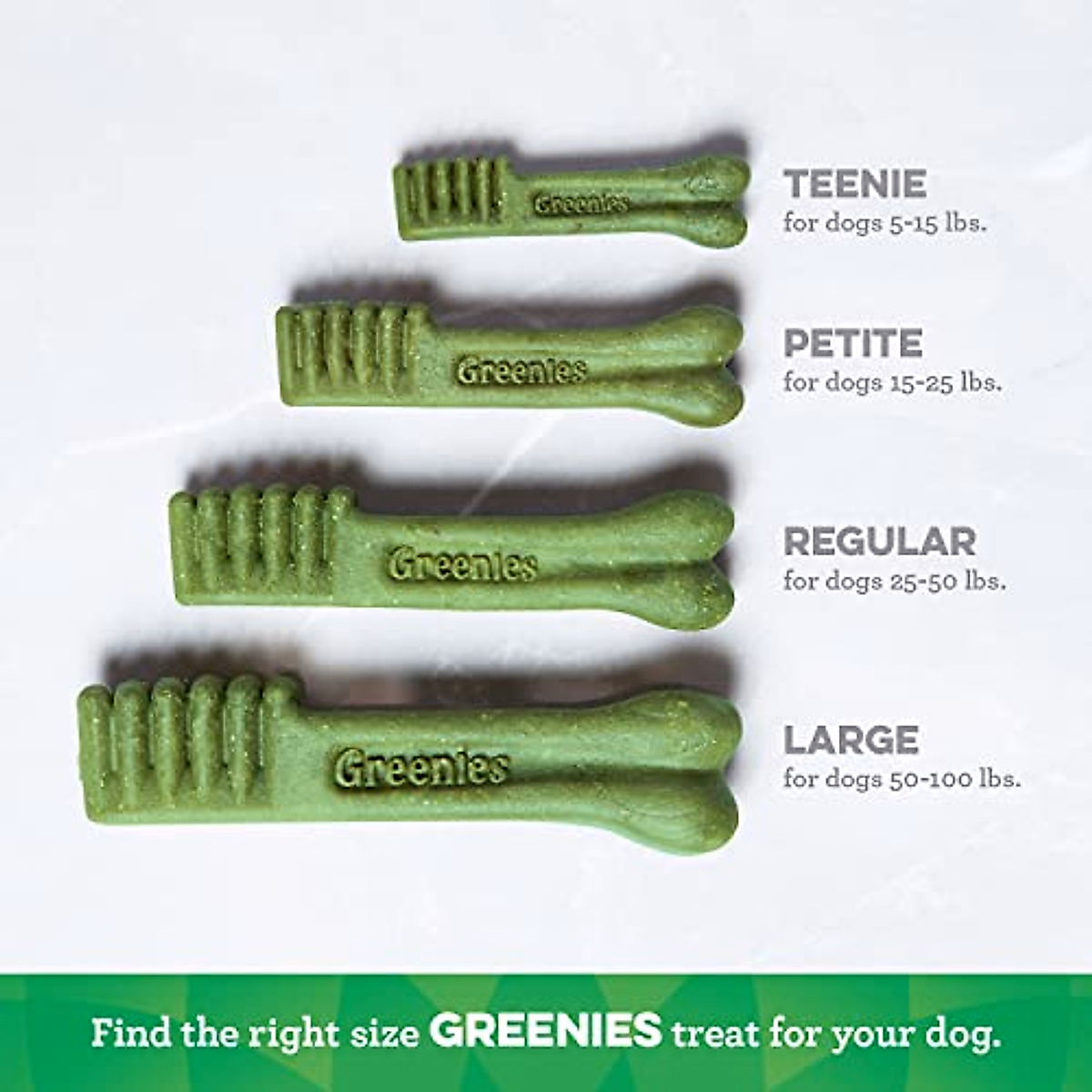 Greenies Puppy 6+ Months Regular Natural Dog Dental Care Dog Treats, 12 oz. Pack (12 Treats)